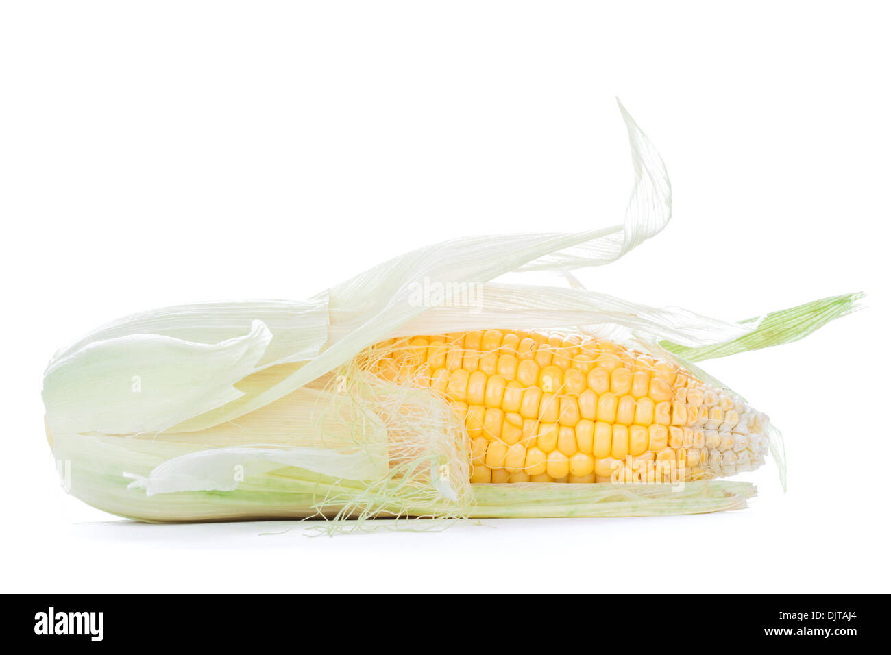 Corn cob fresh vegetable Cut Out Stock Images & Pictures - Alamy