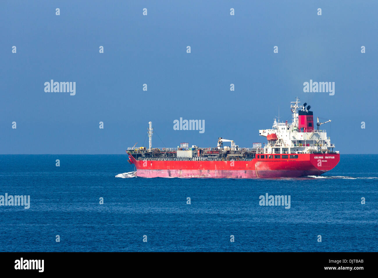 Chemical/Oil Products Tanker Celsius Mayfair in the North Sea Stock ...