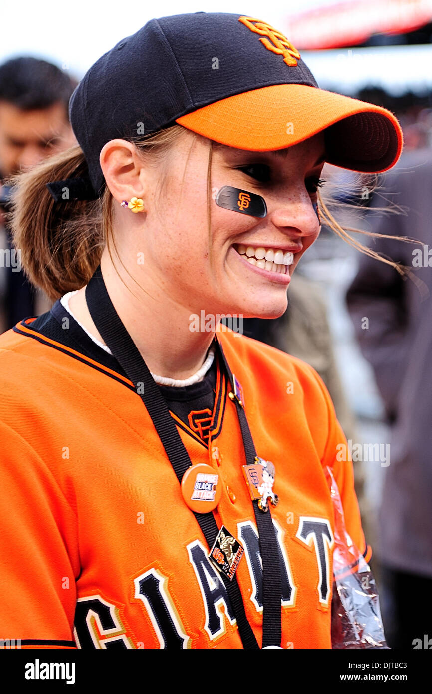 San Francisco, CA: San Francisco Giants stadium orange and black team ...