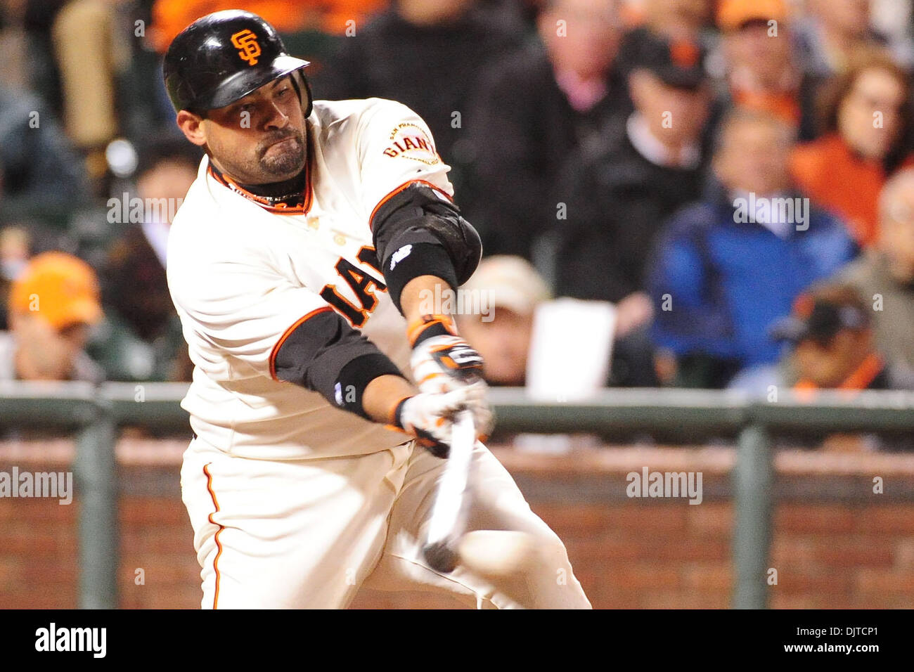 San Francisco, CA: San Francisco Giants' catcher Bengie Molina (1 ...