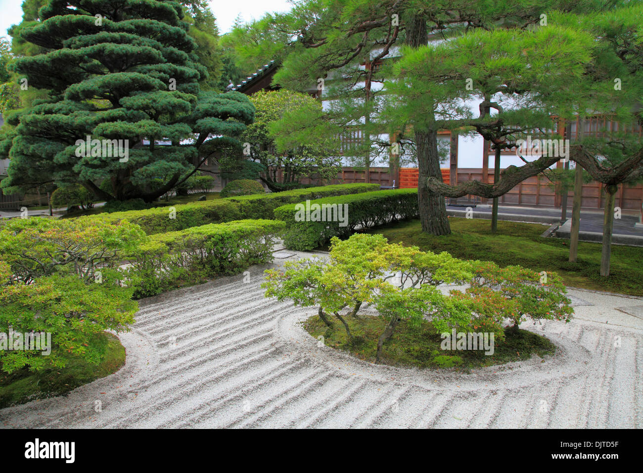 Japan, Kyoto, Ginkakuji Temple, sand garden Stock Photo - Alamy