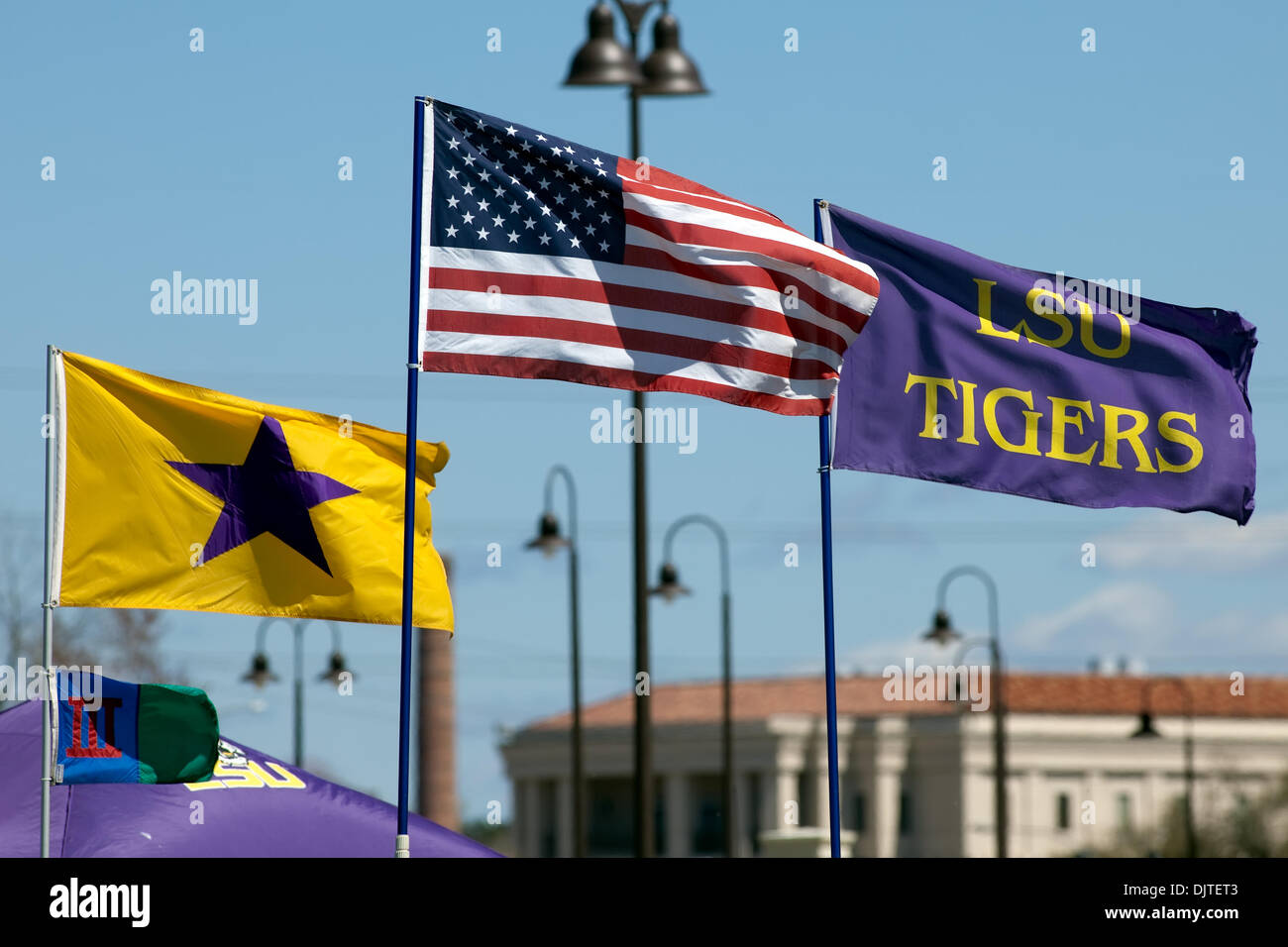 Tailgate flags hi-res stock photography and images - Alamy