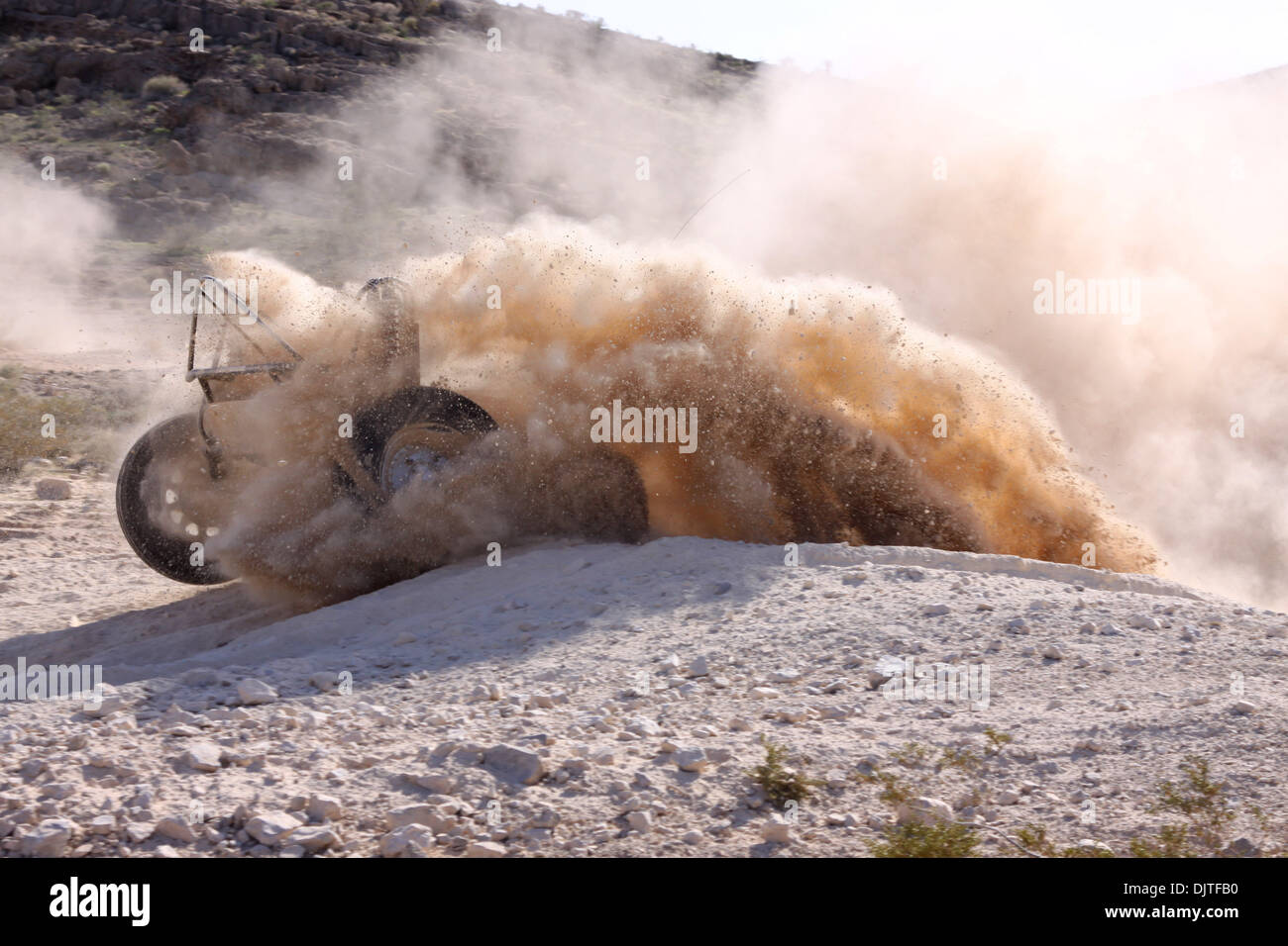 March 27, 2010 The Class 12 buggy of Jerry Longo (#1209) emerges from ...