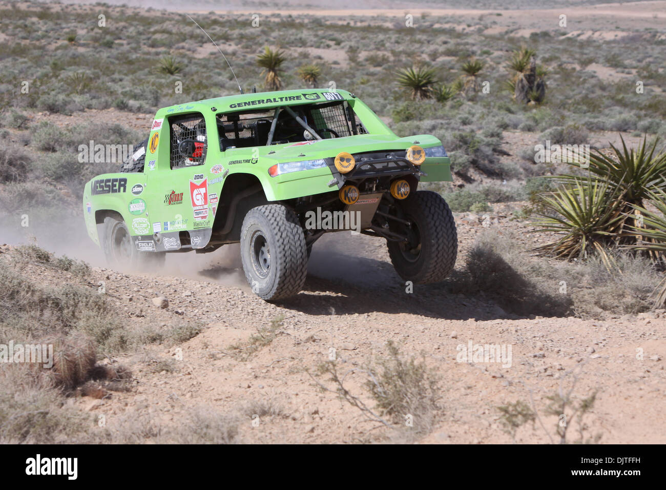 March 27, 2010 Class 6000 winner Gary Messer (#6017) races through some ...