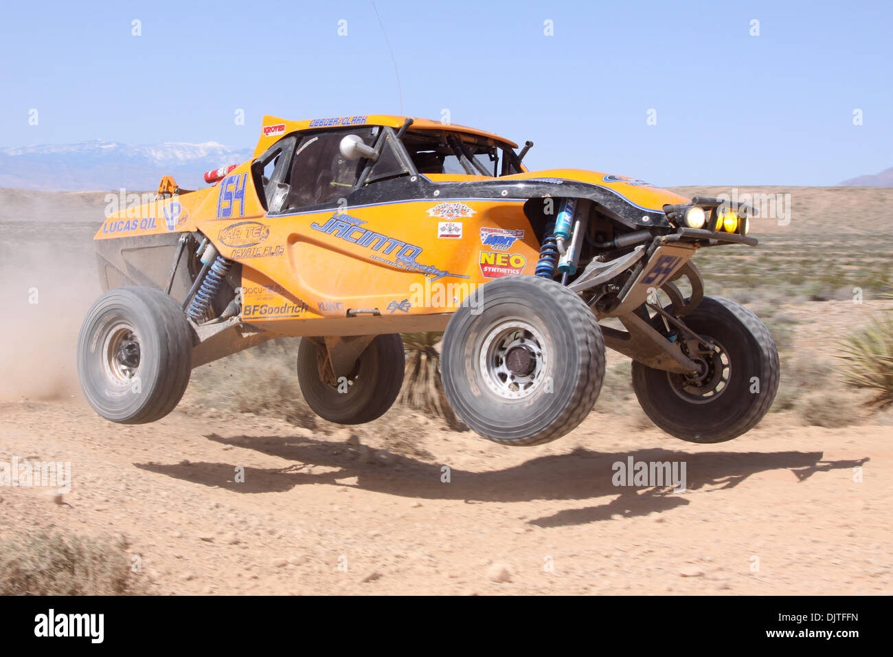 March 27, 2010 Class 1 unlimited buggy racer Steve Raskett (#154 ...