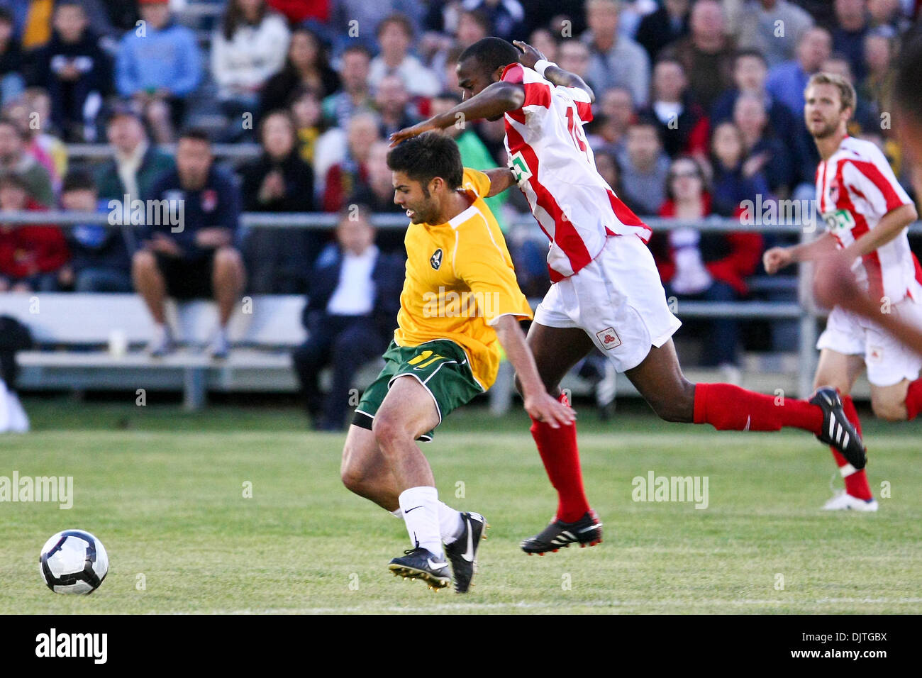 17 April 2010: AC St. Louis Forward Brad Stisser (17) and Aztex ...