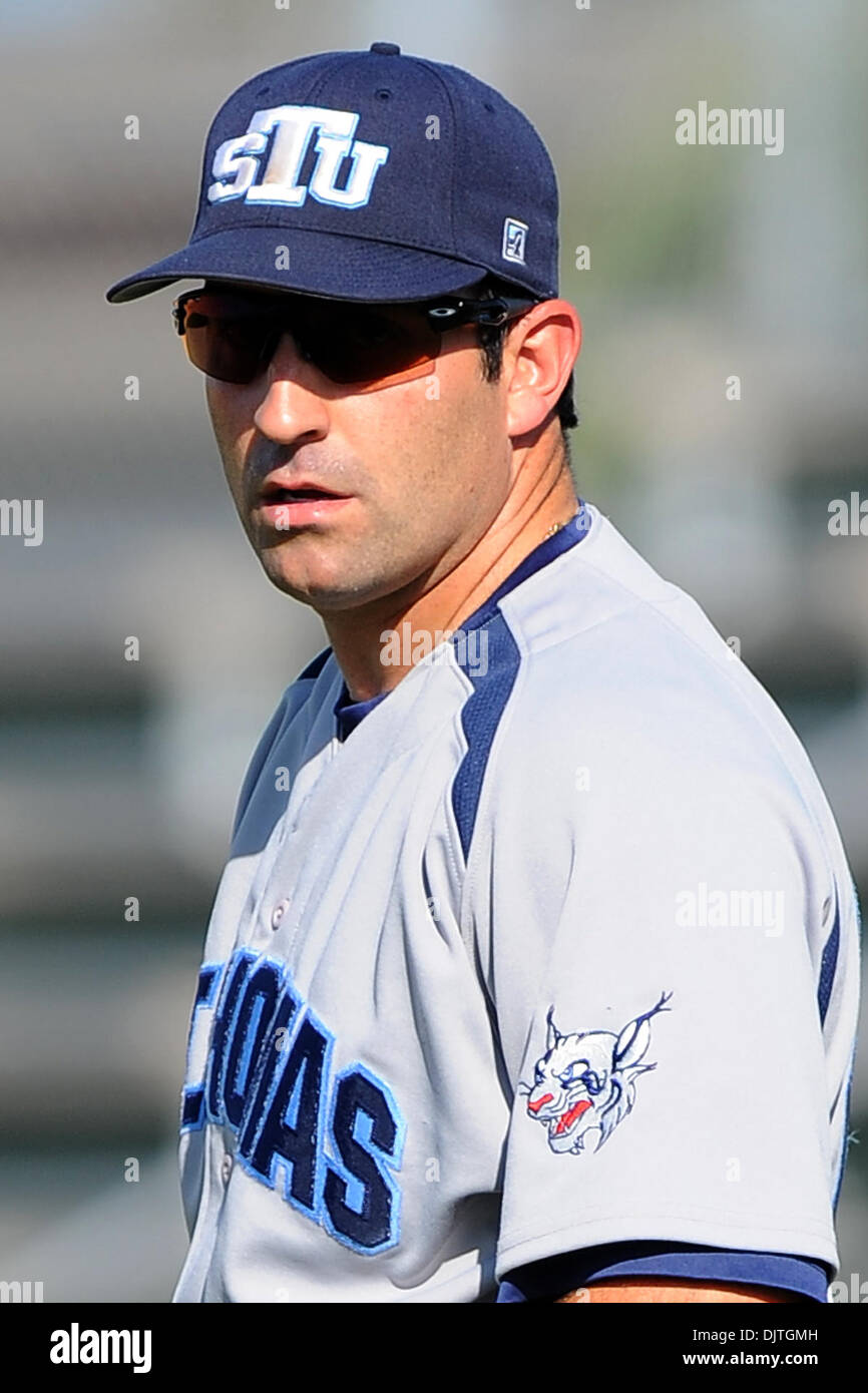 St. Thomas University Bobcats Head Coach Jorge Perez (28)..The 14th ...
