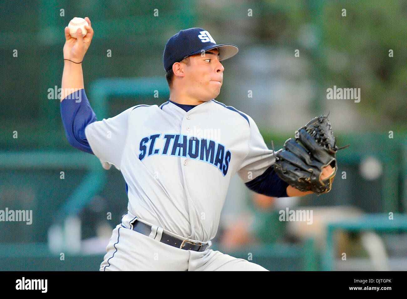 St. Thomas University Bobcats P Danny Sanchez (24). .The 14th ranked ...