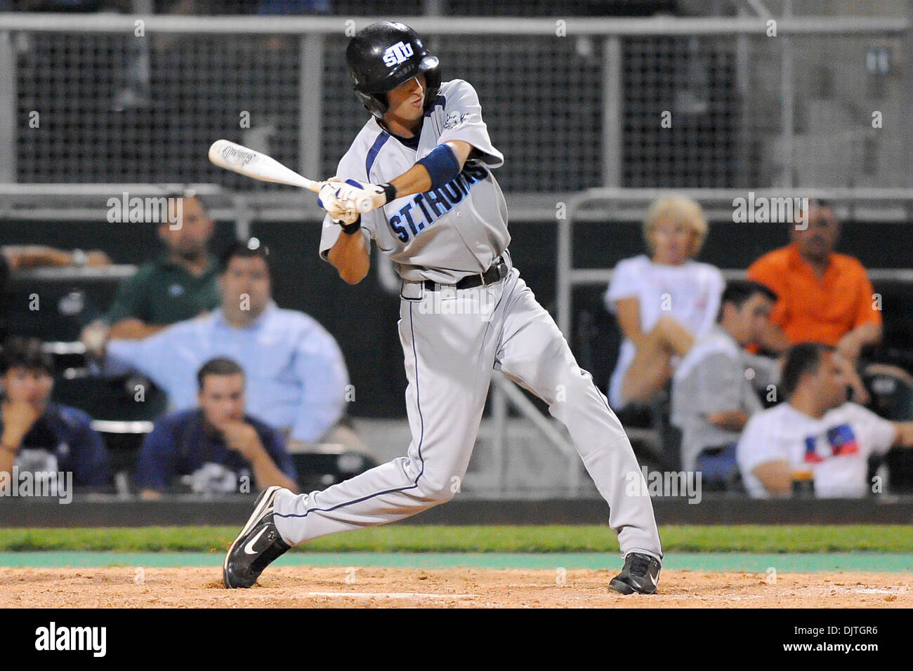 St. Thomas University Bobcats OF Stephen Merino (20)..The 14th ranked ...