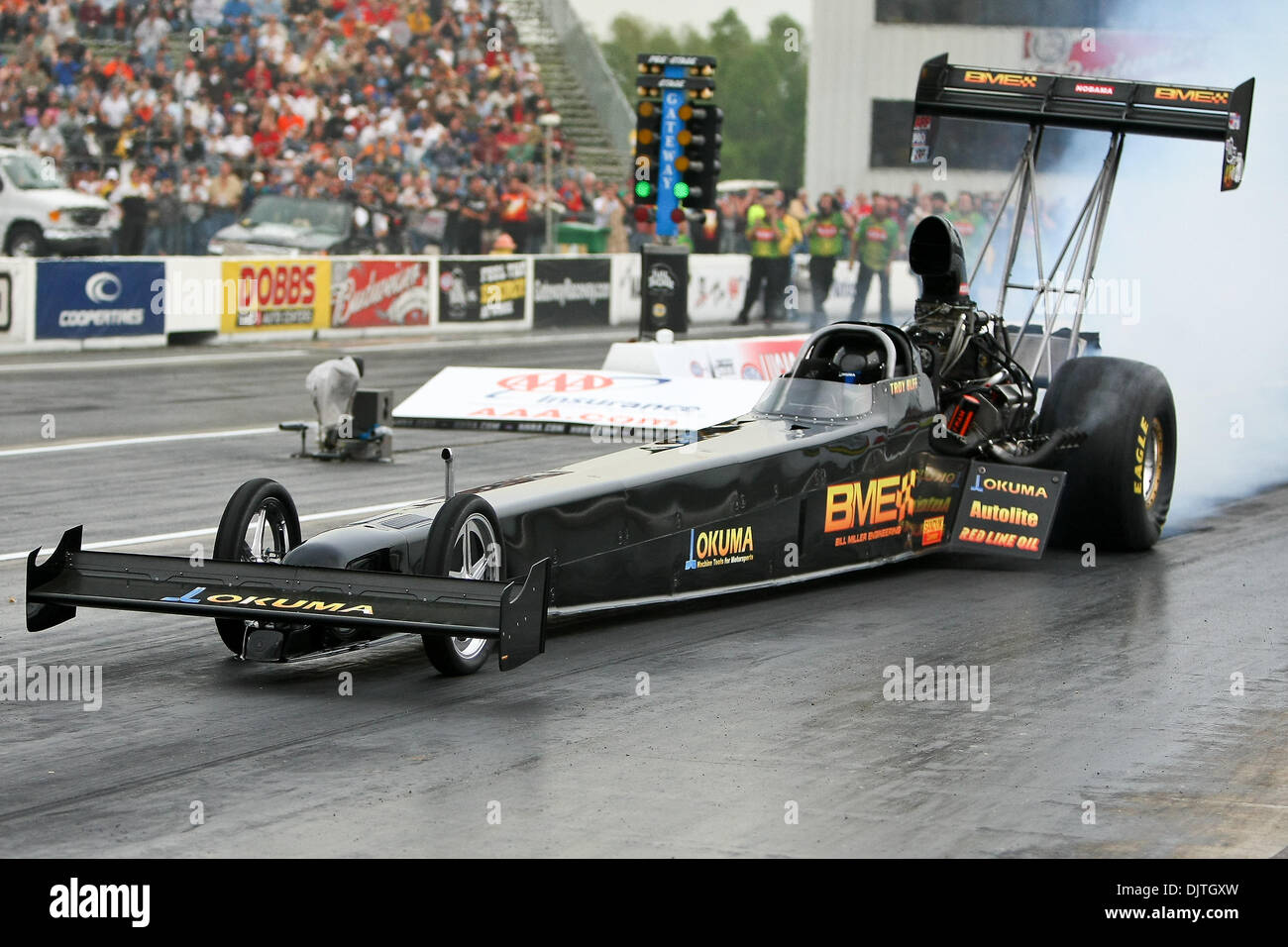30 April 2010: NHRA Full Throttle Series driver Troy Buff sends his Top ...