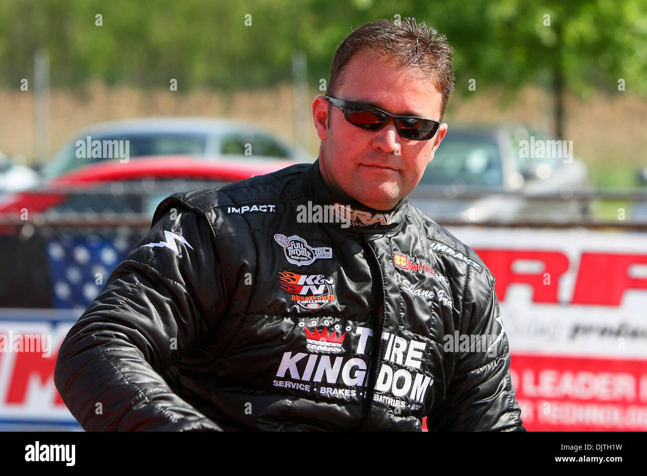 1 May 2010: NHRA Full Throttle Series Pro Stock driver Shane Grey on ...