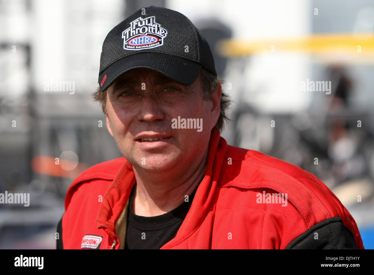 1 May 2010: NHRA Full Throttle Series driver Scott Palmer on the final ...