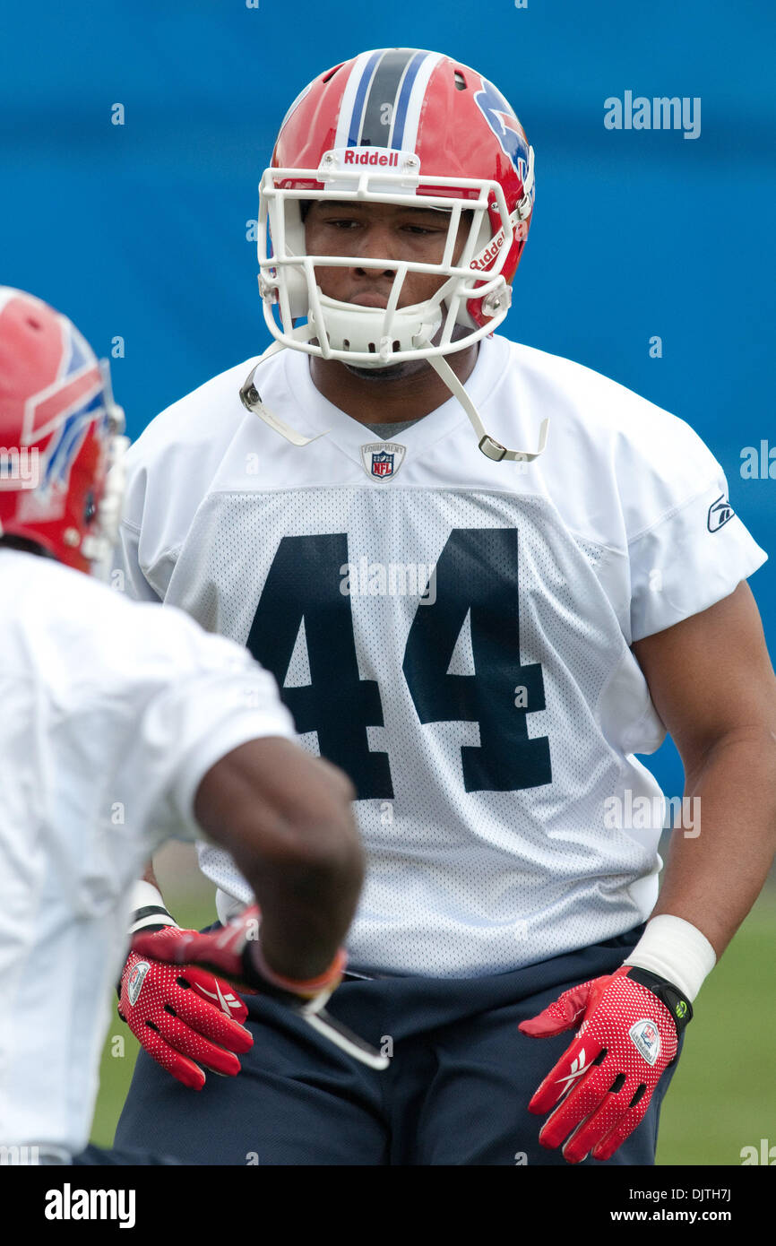 Buffalo Bills running back Rodney Ferguson (#44) during a minicamp ...