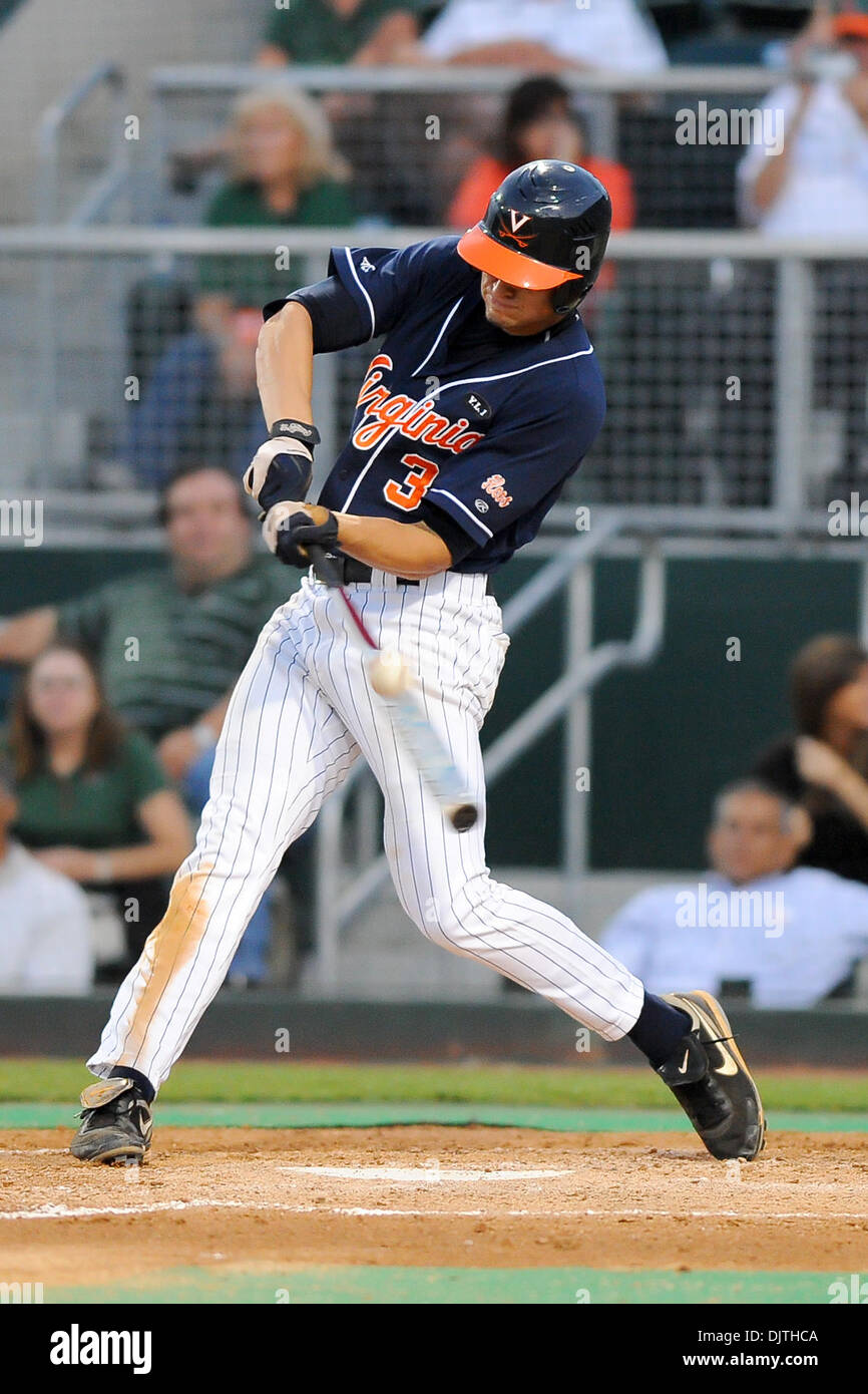 Virginia Cavaliers OF Jarrett Parker (3). The number 2 ranked ...