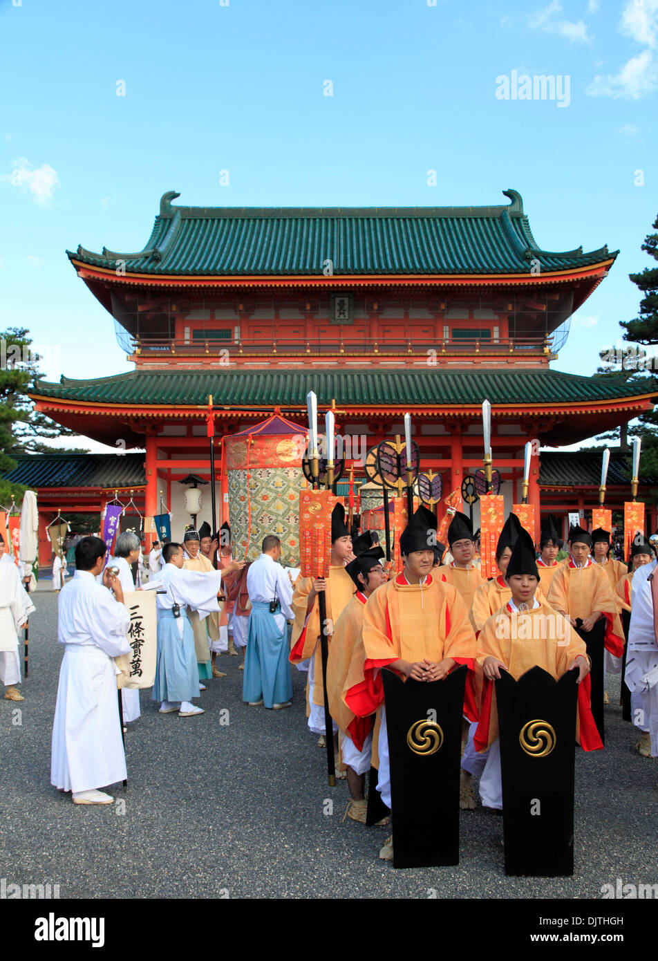 Japan, Kyoto, Heian shrine, Jidai Matsuri, festival, people Stock Photo - Alamy