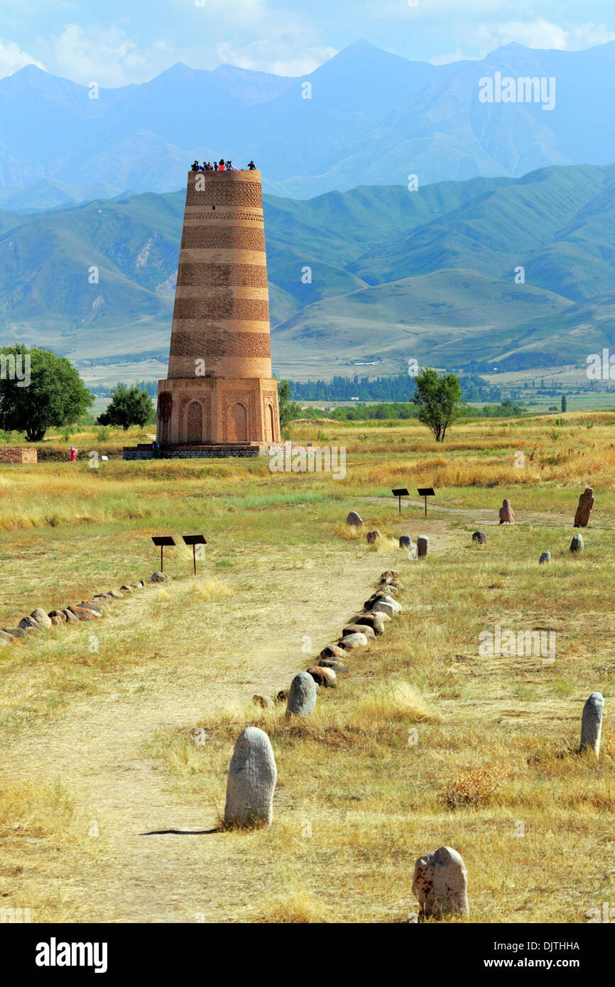 Burana tower hi-res stock photography and images - Alamy