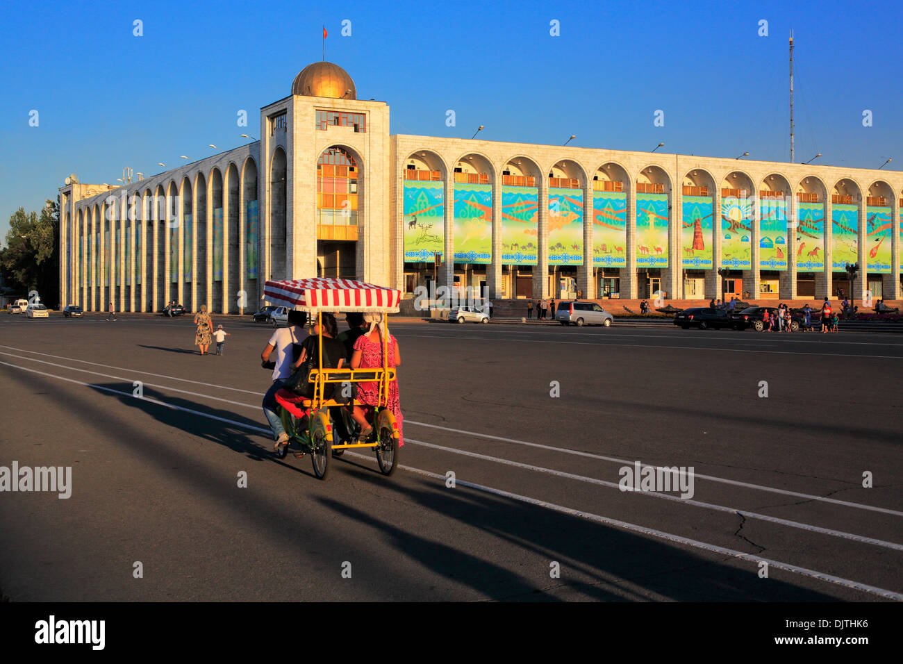 Ala-Too Square, city main square, Bishkek, Kyrgyzstan Stock Photo - Alamy