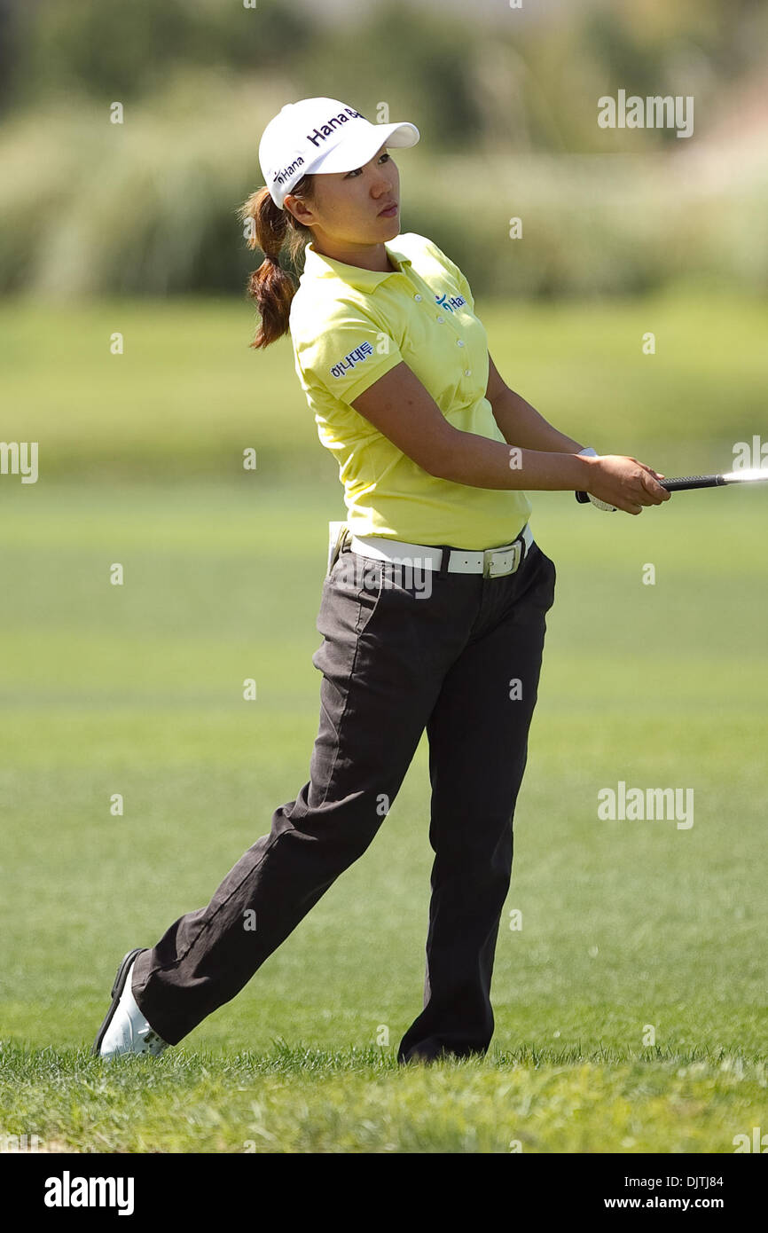 In-Kyung Kim played at the 2010 Kraft Nabisco Championship held at ...