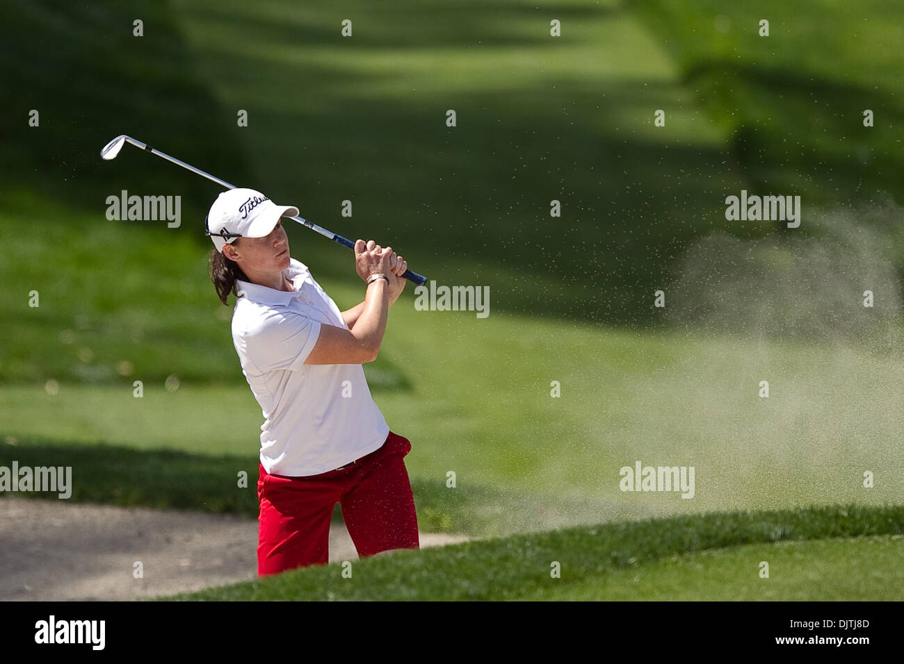 Katie Futcher played at the 2010 Kraft Nabisco Championship held at ...