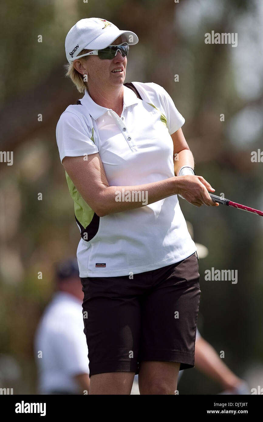 Karrie Webb played at the 2010 Kraft Nabisco Championship held at ...