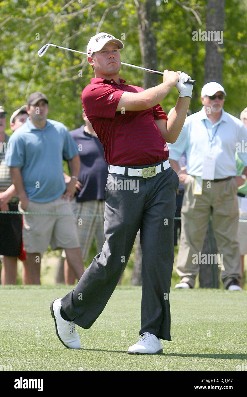 Alex Prugh tees off at the ninth hole.Shell Houston Open at the ...