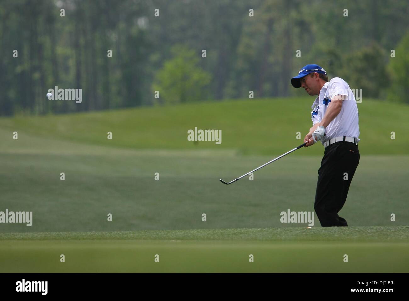 Bryce Molder chips on the 8th green. Anthony Kim is the winner of the ...