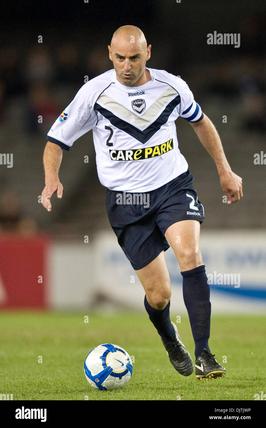 MELBOURNE, AUSTRALIA - APRIL 14: Kevin Muscat (2) of Melbourne Victory ...