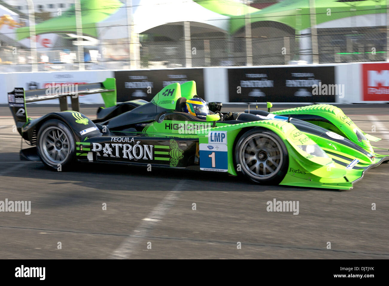 Chris Dyson driver of the number 1 HPD ARX-01c Patron race car, comes ...