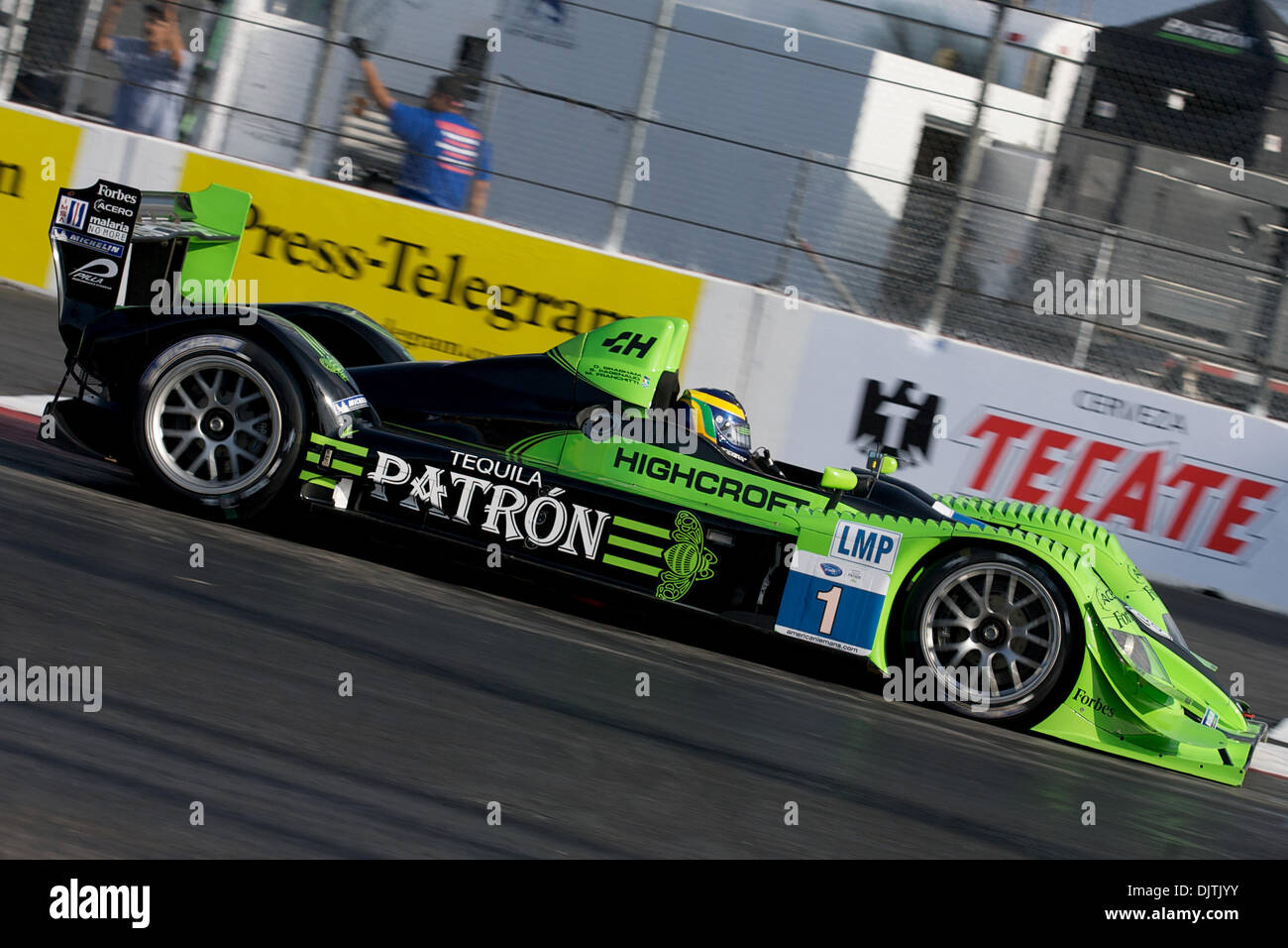 Chris Dyson driver of the number 1 HPD ARX-01c Patron race car, comes ...