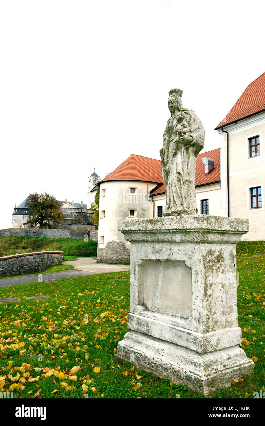 The Cerveny Kamen castle in Slovakia Stock Photo - Alamy