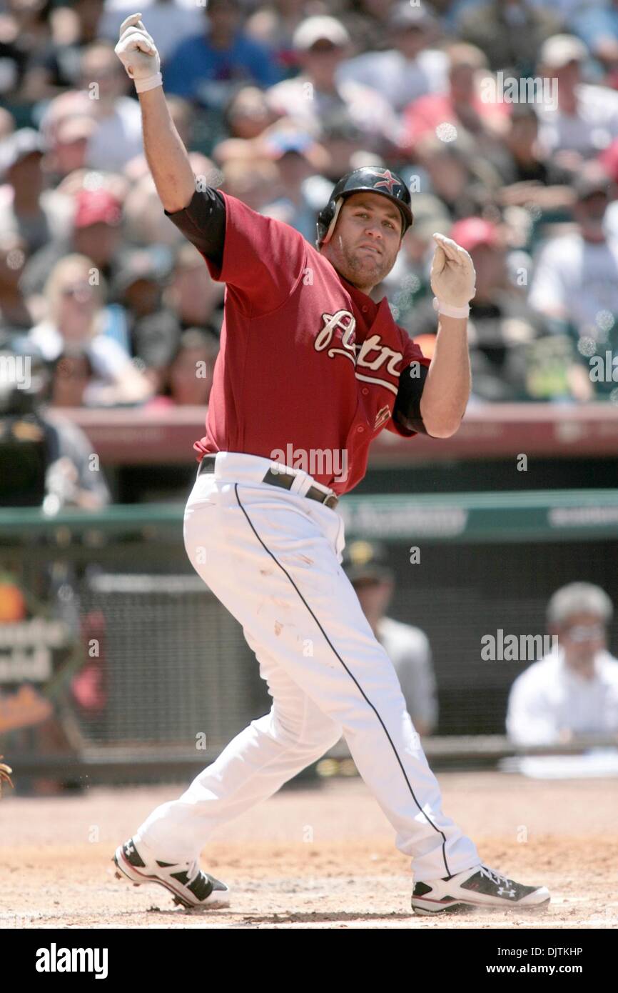 Houston first baseman lance berkman hi-res stock photography and images ...