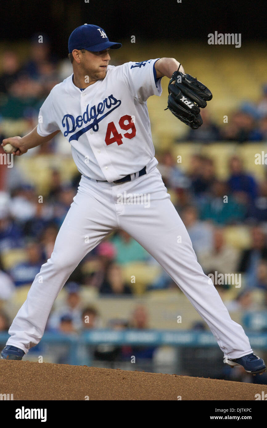 8 May 2010: Los Angeles Dodgers starting pitcher knuckleballer, Charlie ...