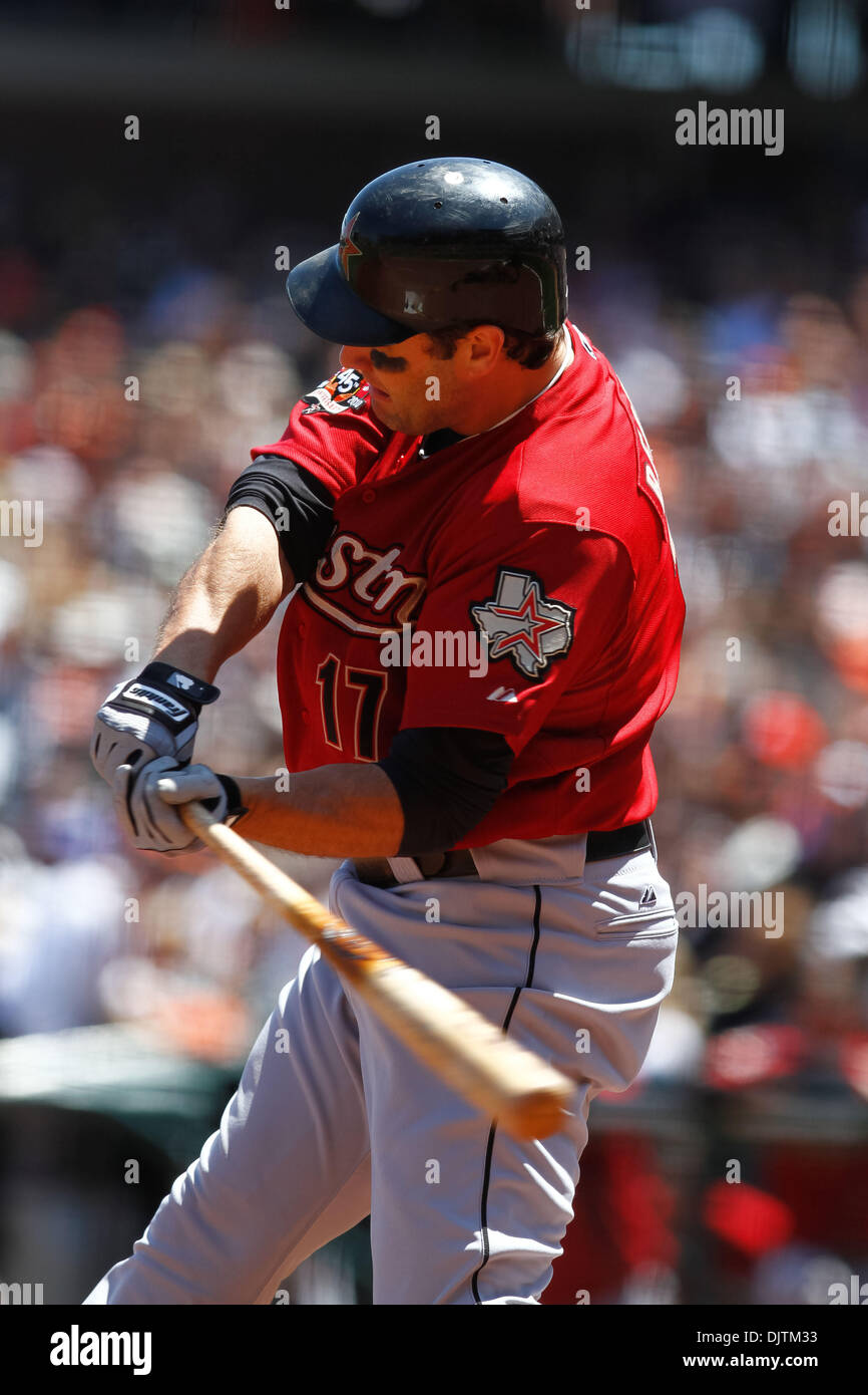 Houston first baseman lance berkman hi-res stock photography and images ...