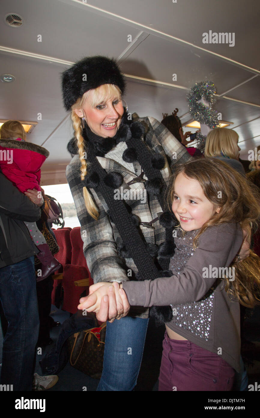 Child Meets Santa High Resolution Stock Photography and Images - Alamy