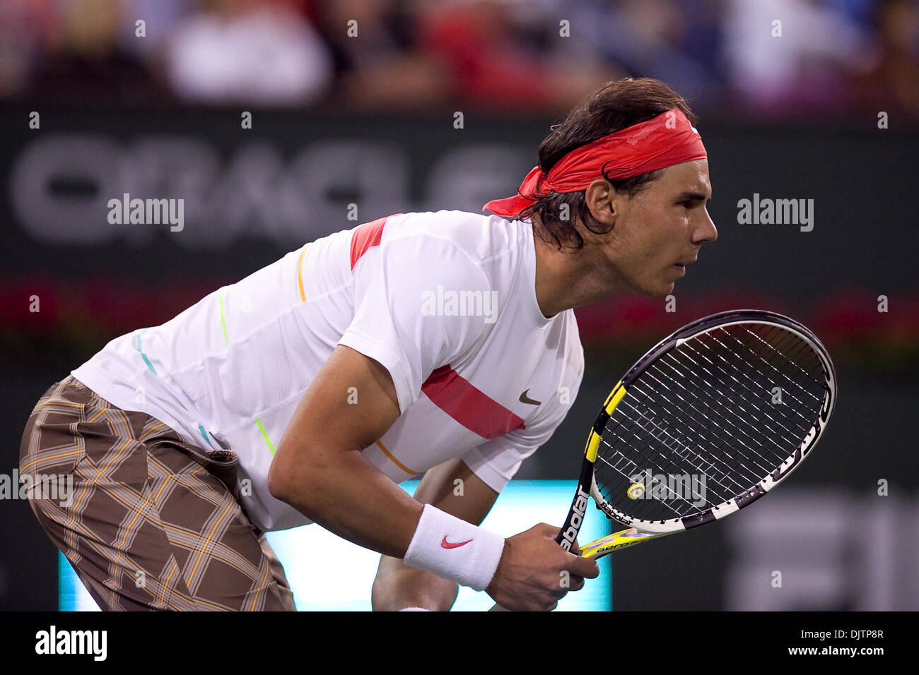 Nadal return of serve hi-res stock photography and images - Alamy