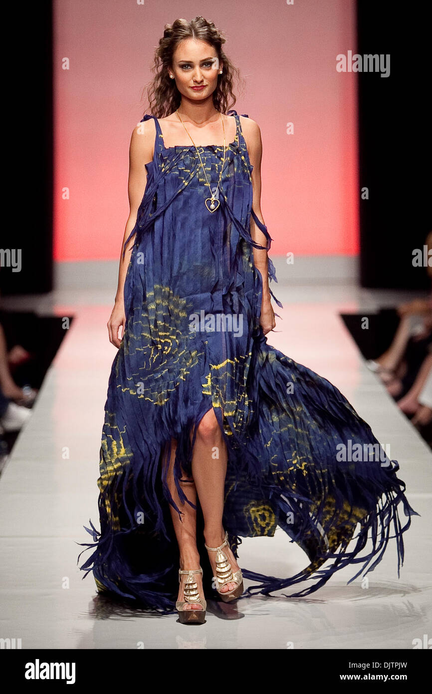 Eric Raisina of Madagascar showed his designs at the Islands of the ...