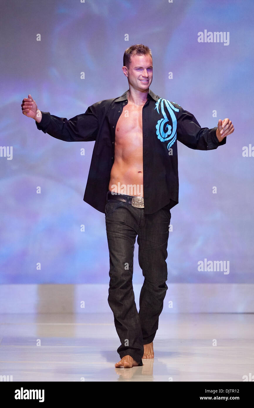 Jamie Paul Holahan showed his swim wear collection at Fashion Week El ...