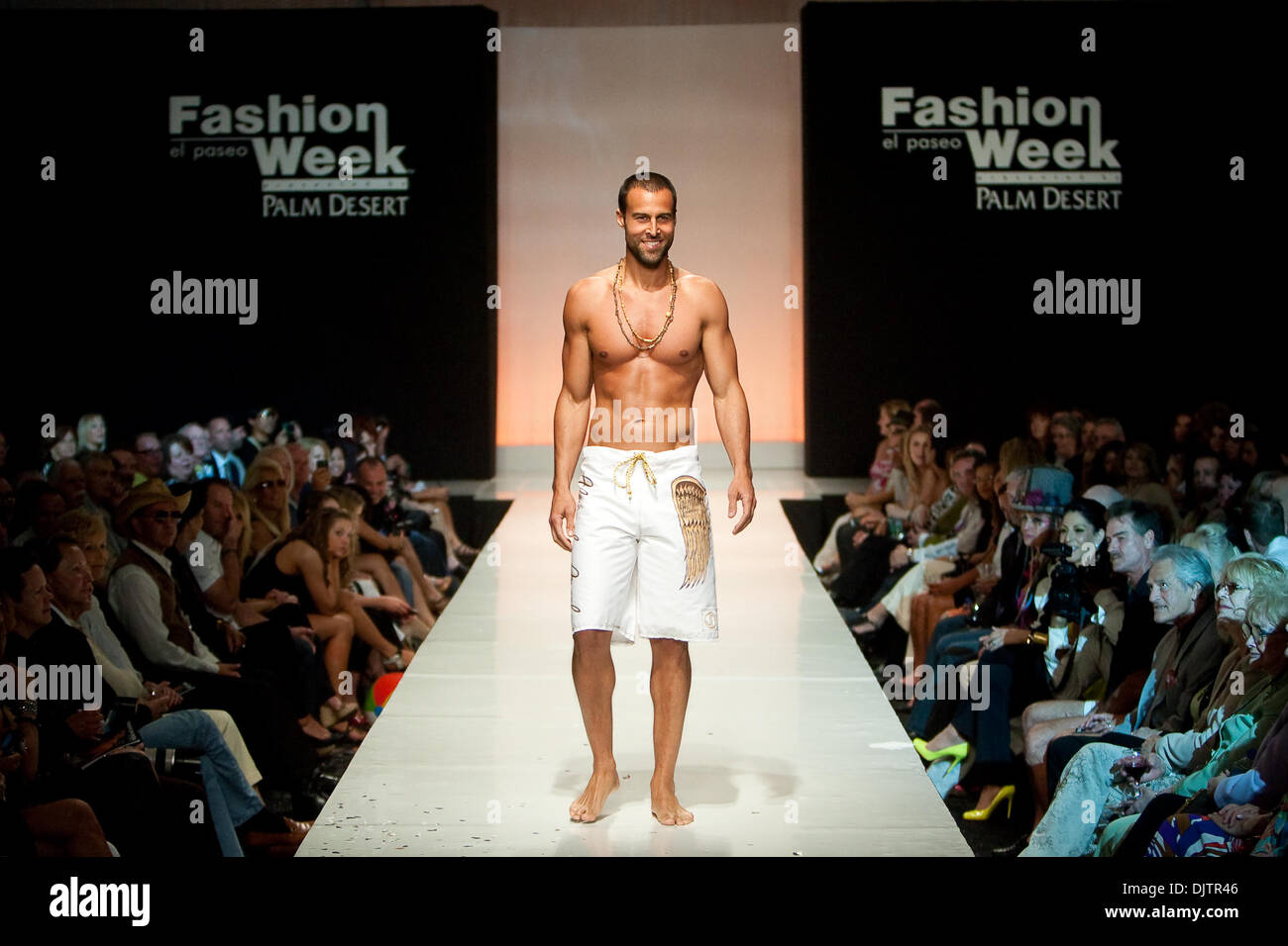 Jamie Paul Holahan showed his swim wear collection at Fashion Week El ...