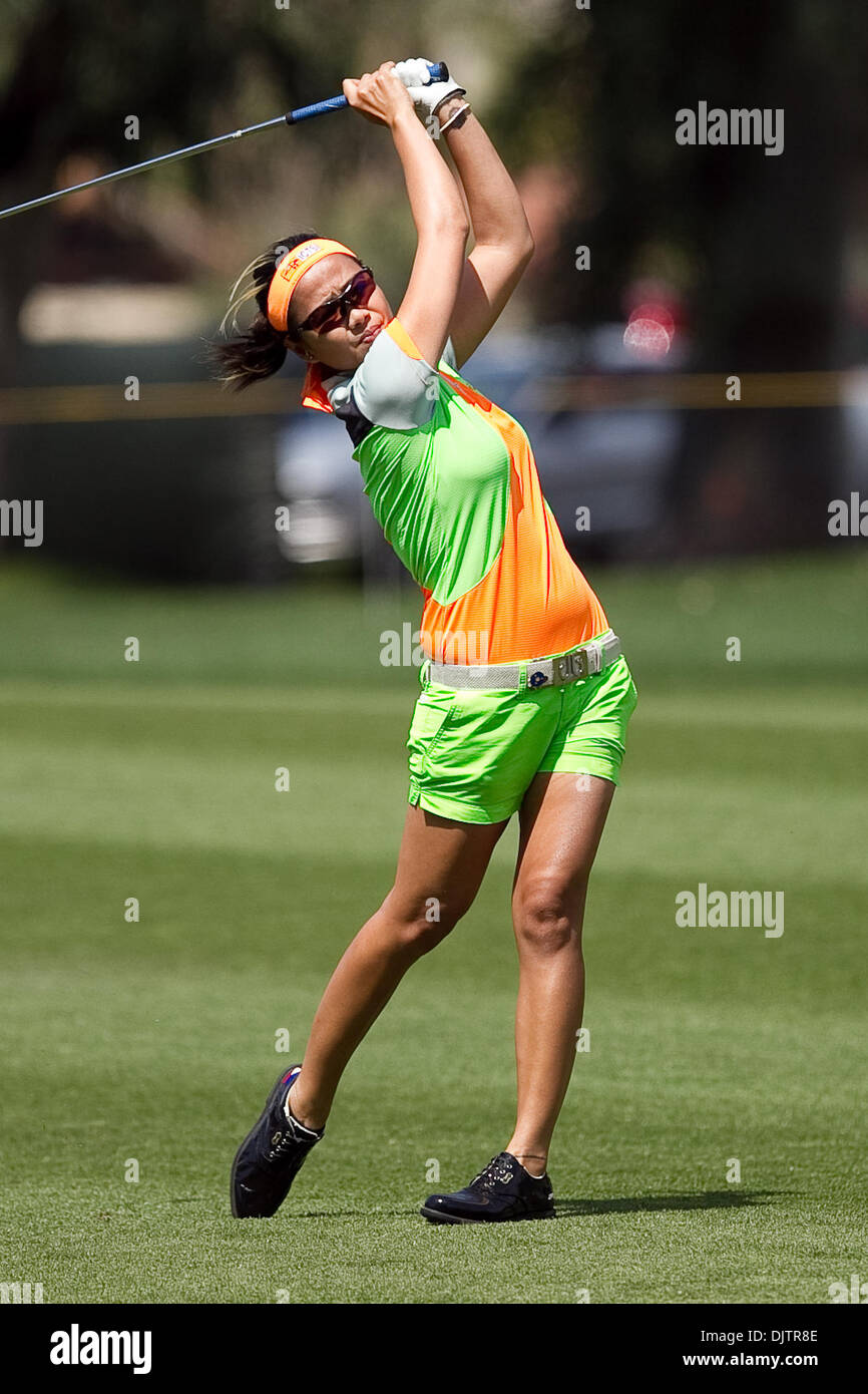 Jennifer Rosales played at the 2010 Kraft Nabisco Championship held at ...