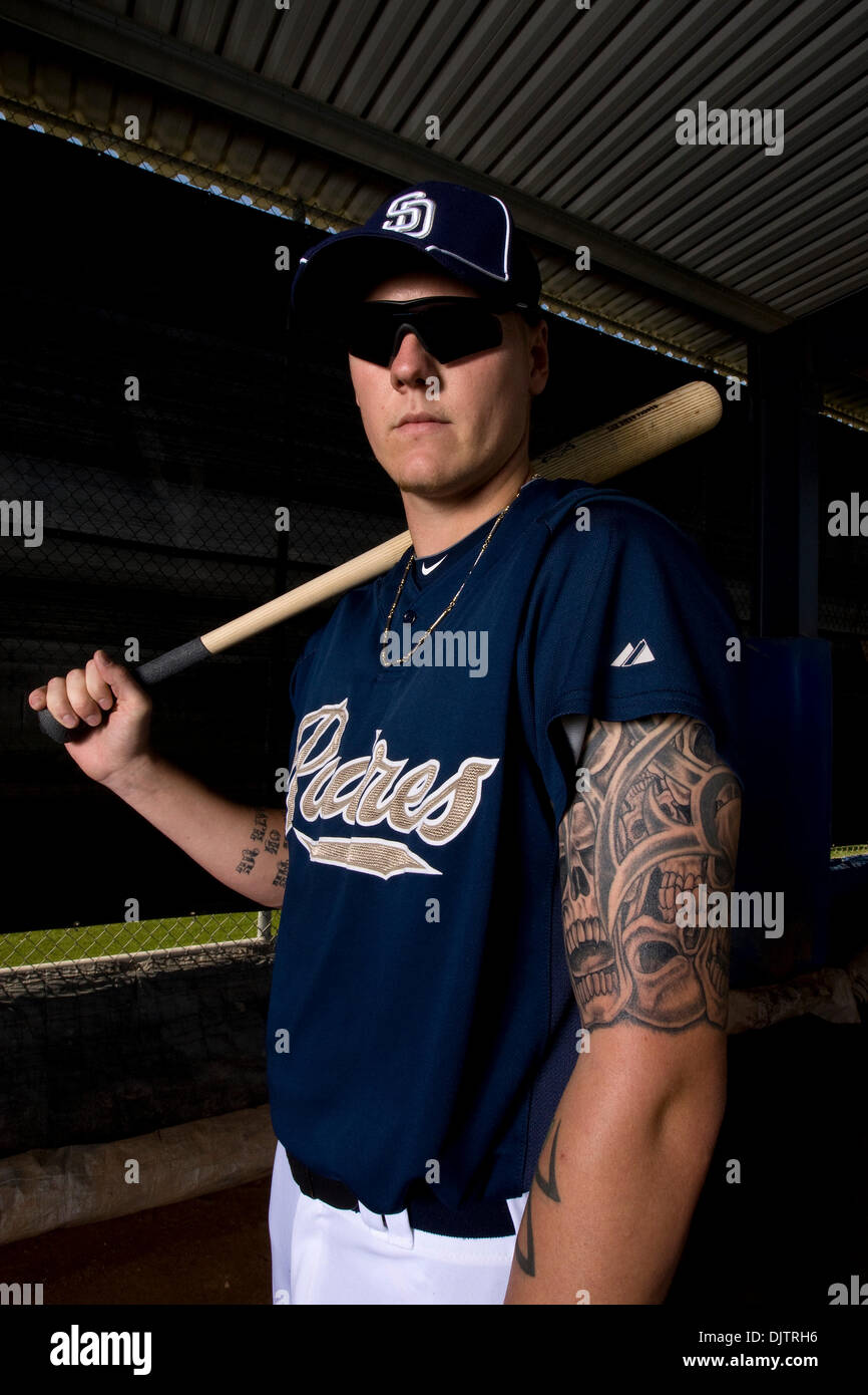 Padres bad boy pitcher Mat Latos during San Diego Padres spring ...