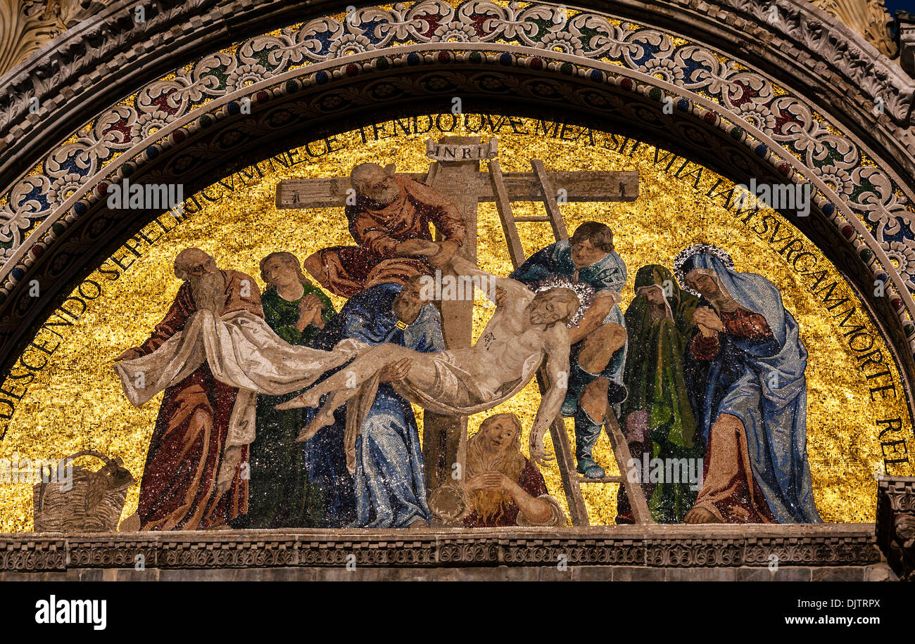Jesus Taken Down From Cross High Resolution Stock Photography and ...