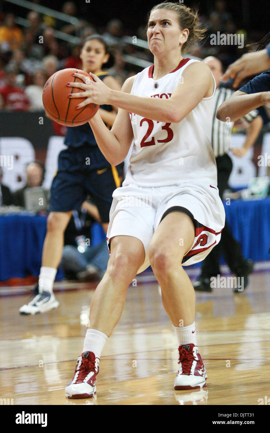 13 March 2010: Jeanette Pohlen #23 pulls up to hit a jumper during the ...