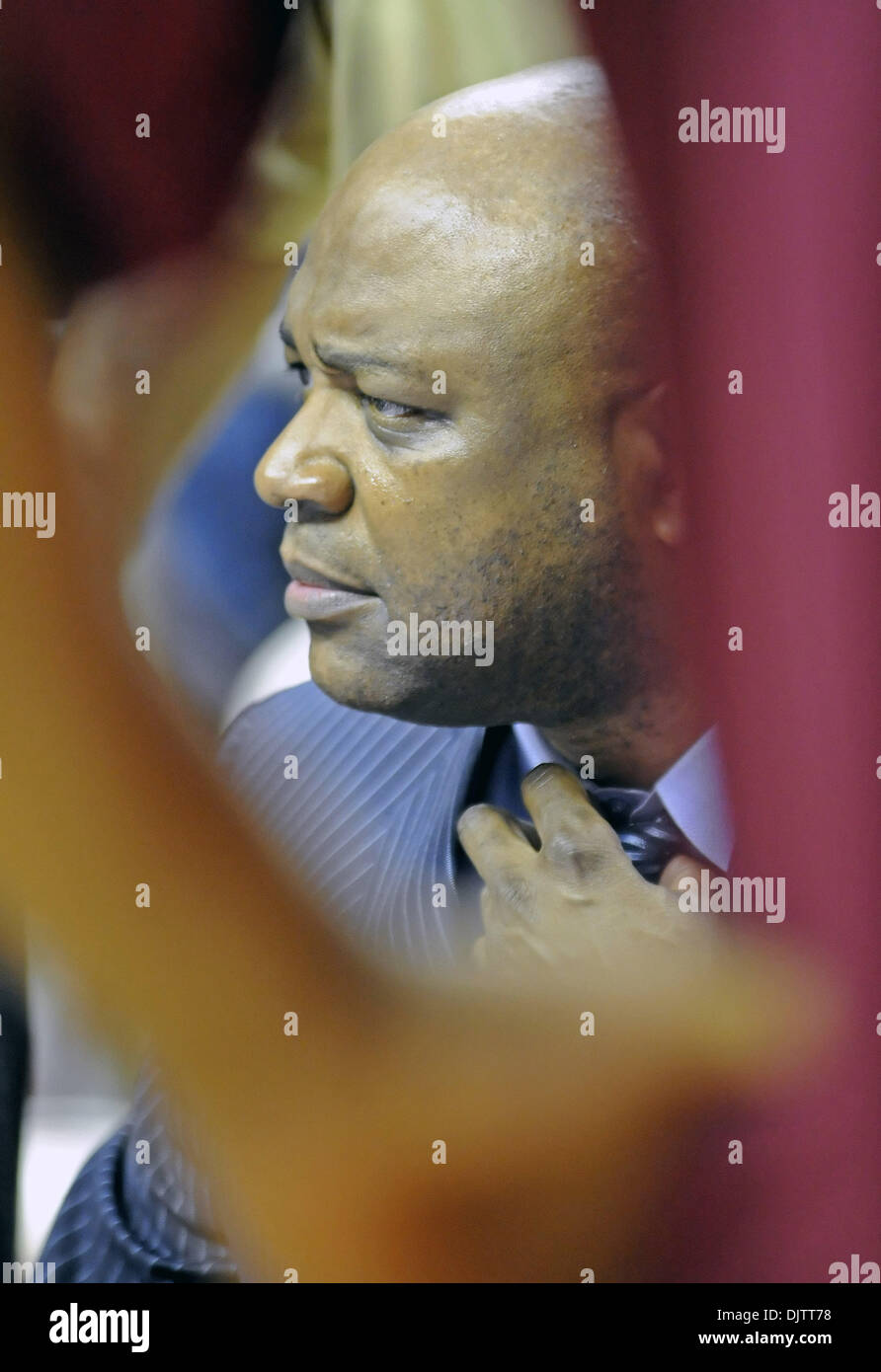 Head Coach Leonard Hamilton (Credit Image: © Mike Olivella/ZUMApress ...