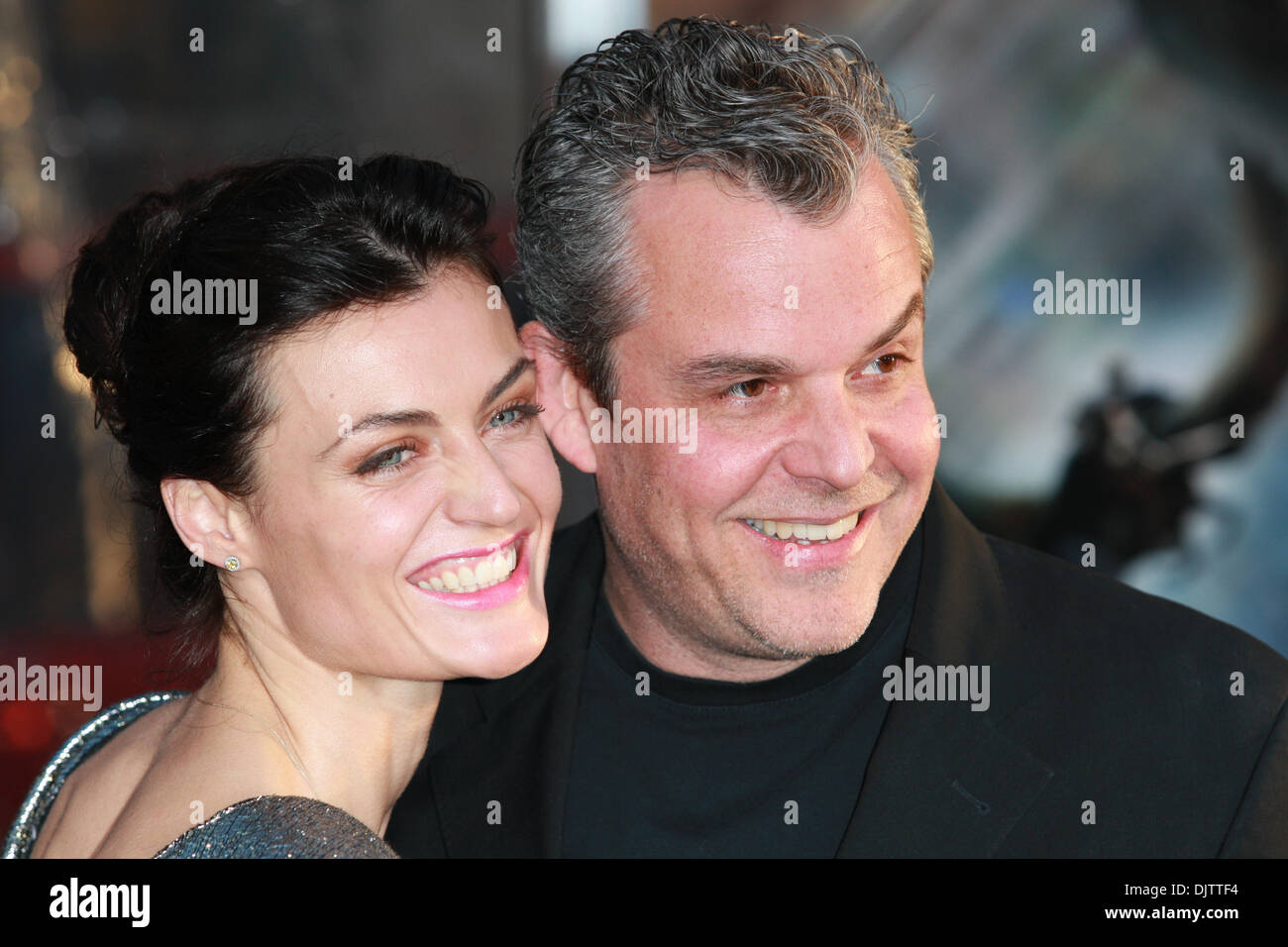 31 March 2010: Danny Huston and Lyne Renee attend the Clash of the ...
