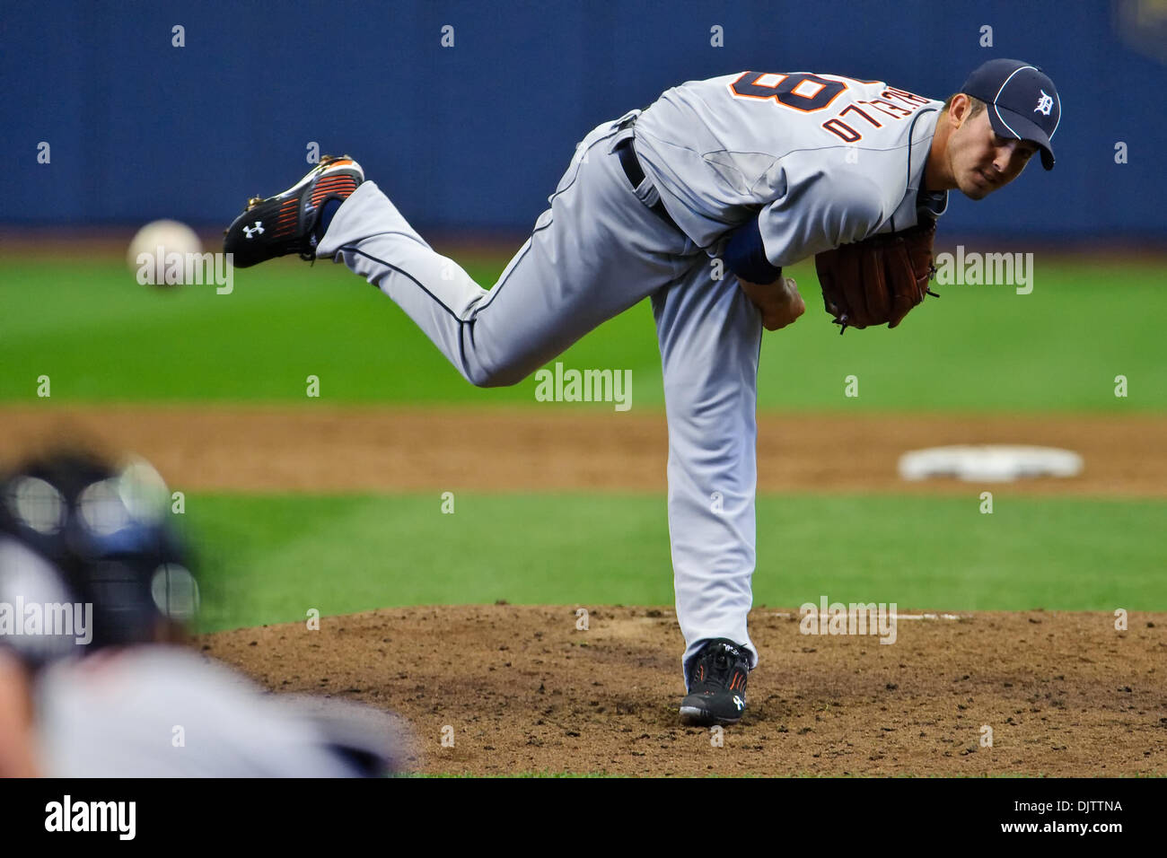 Detroit Tigers starting pitcher Rick Porcello (48) during the ...