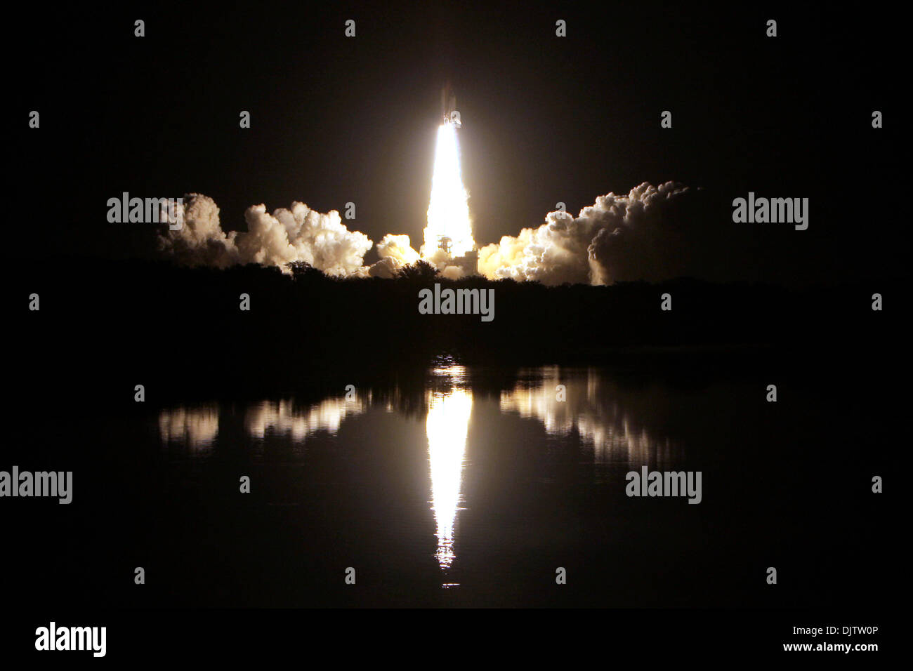 Space Shuttle Discovery,STS-131 launches from launch pad 39A on a 13 ...