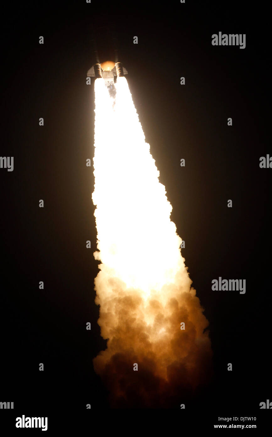 Space Shuttle Discovery,STS-131 launches from launch pad 39A on a 13 ...