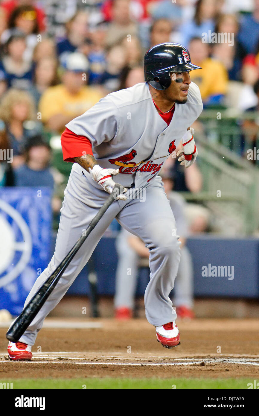 St. Louis Cardinals shortstop Felipe Lopez (3) during the game between ...