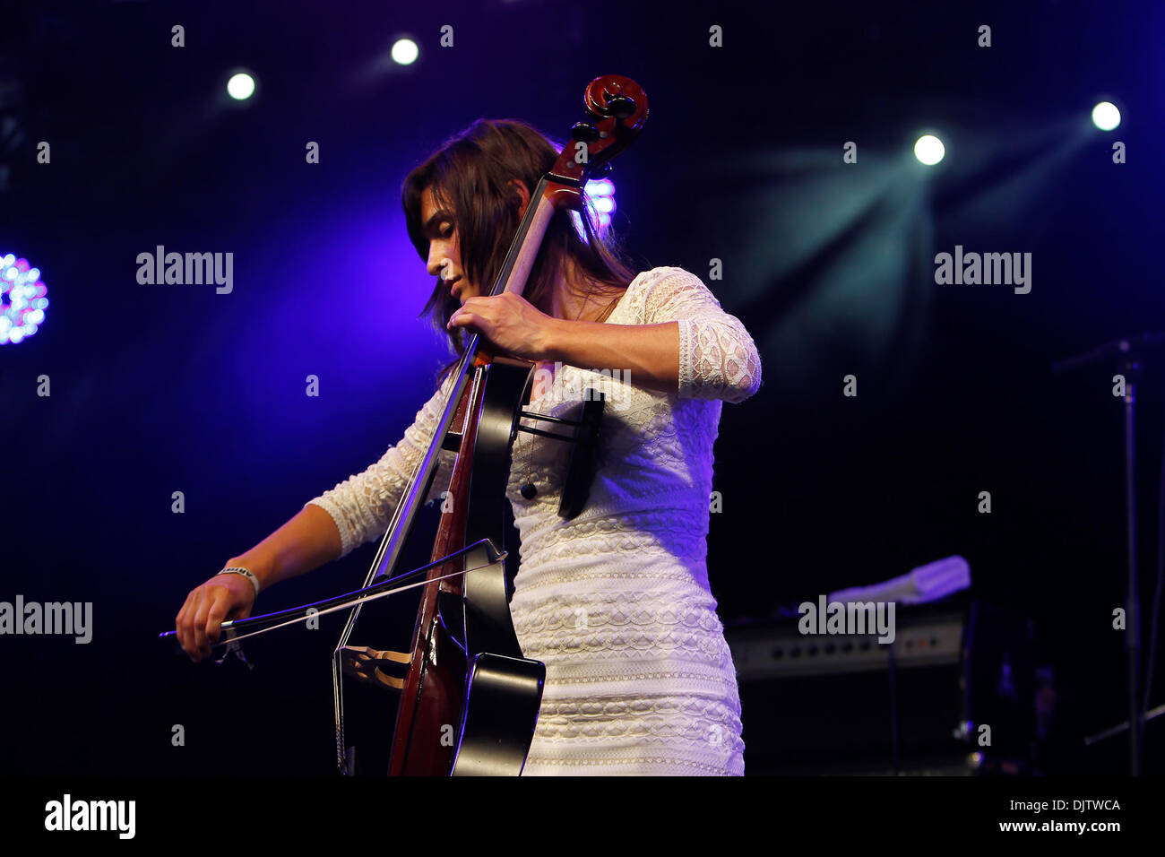 Ra Ra Riot performed at the Coachella Music & Arts Festival held at the ...