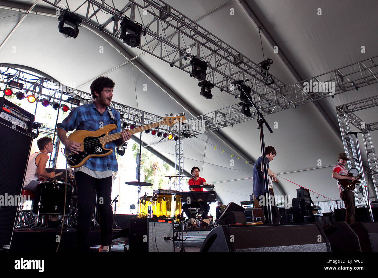 Hockey performed at the Coachella Music & Arts Festival held at the ...
